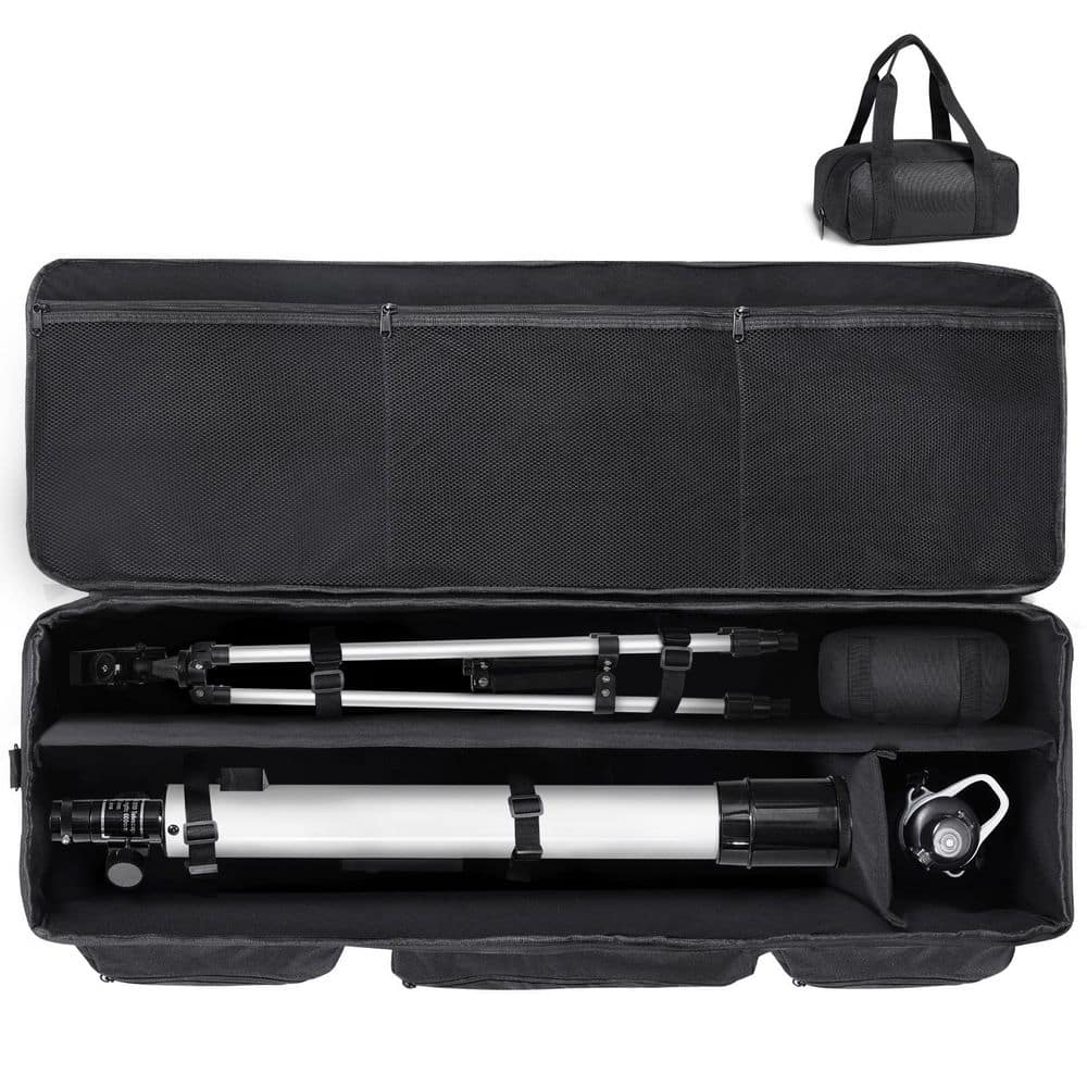 SKYSHALO Telescope Case 40.7 in. Telescope Large Storage Briefcase with ...