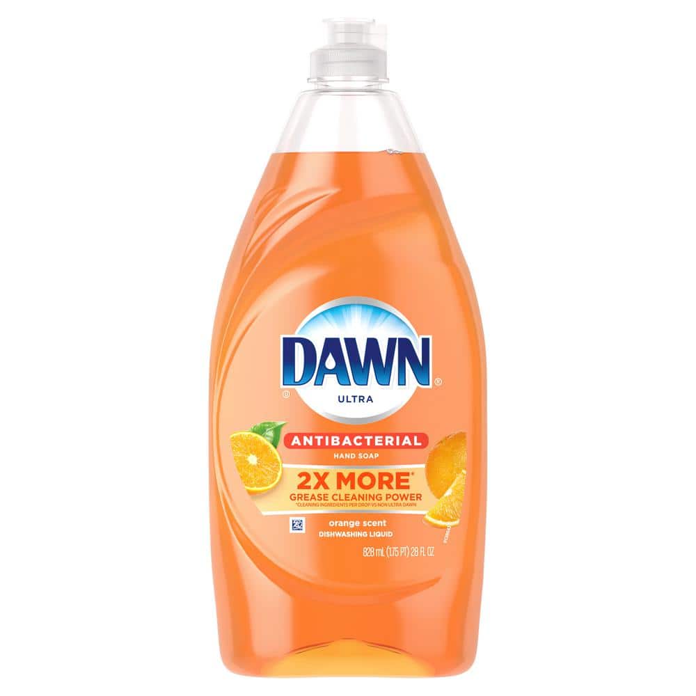 Dawn Ultra Antibacterial 28 oz. Orange Scent Dish Soap 003700097318 ...