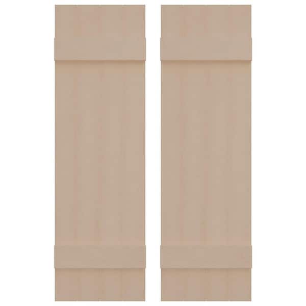 Builders Edge 14 in. W x 50 in. H TailorMade Four Board Joined (2 ...