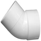 DURA 3/4 in. Schedule 40 PVC 45 Degree Elbow C417-007