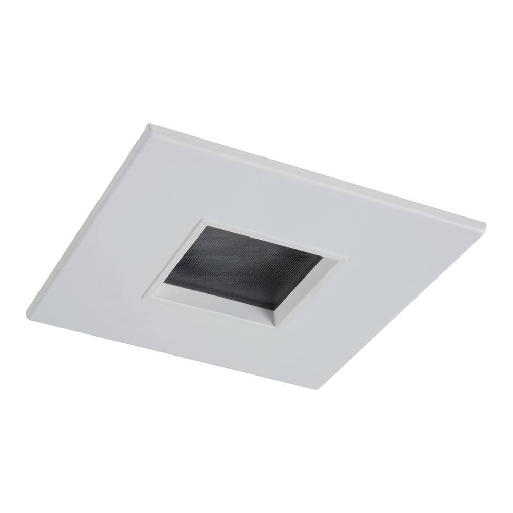 HALO Halo E44 4in. Metal White Square Pinhole Diffused Lens Recessed ...