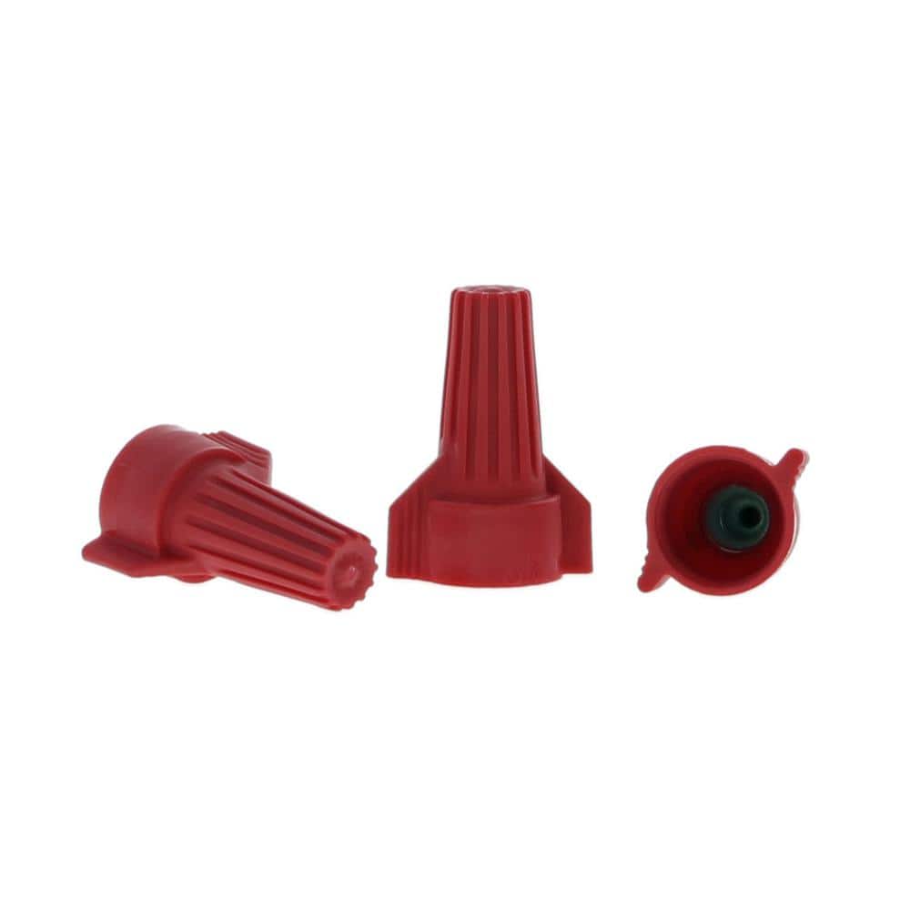 Commercial Electric Winged Wire Connectors, Red (15-Pack) 778304 - The ...