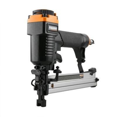 Freeman Pneumatic 18-Gauge 1-5/8 in. Narrow Crown Stapler with Quick ...