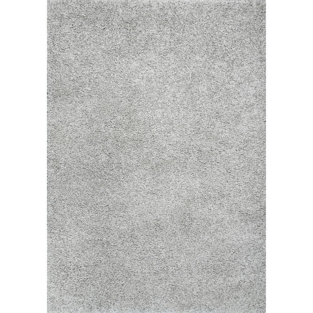 Reviews for nuLOOM Gwenyth Solid Shag Gray 7 ft. x 9 ft. Modern Area ...