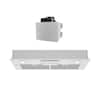 AWOCO Super Quiet 30 in. 800 CFM Ducted Split Insert Range Hood in ...