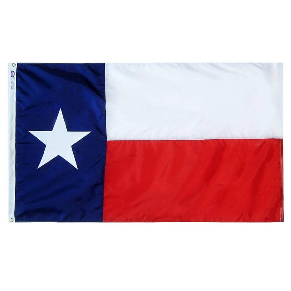 Annin Flagmakers 3 ft. x 5 ft. Texas State Flag 145260 - The Home Depot