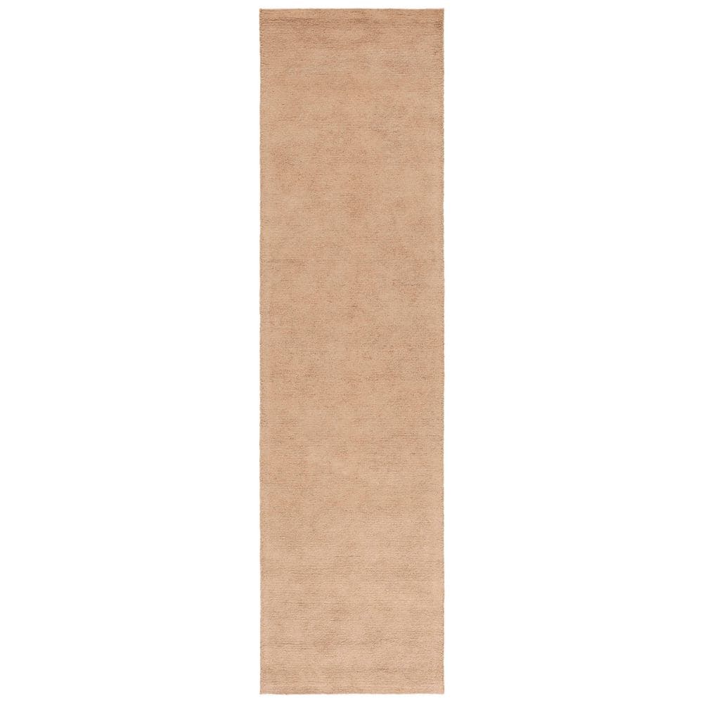 SAFAVIEH Natural Fiber 2 ft. x 9 ft. Natural Modern Solid Runner Rug ...