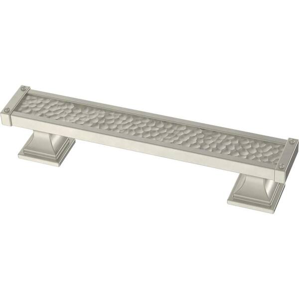 Liberty Hammered 3-3/4 in. (96 mm) Satin Nickel Drawer Pull-P41704K-SN ...