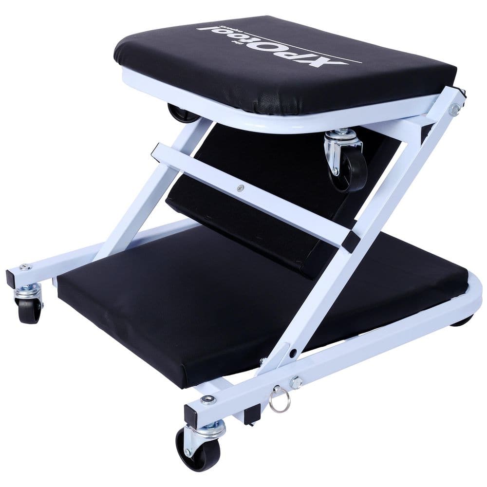 Miscool Ami 300LB Mechanic Creeper Seat Low Profile with 6 Wheels ...