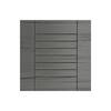 WeatherStrong Tampa 13 in. W x 0.75 in. D x 13 in. H Gray Cabinet Door ...