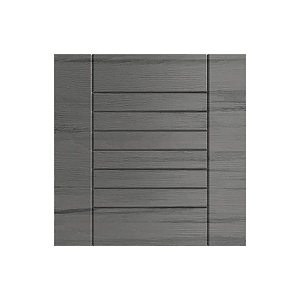 WeatherStrong Tampa 13 in. W x 0.75 in. D x 13 in. H Gray Cabinet Door ...