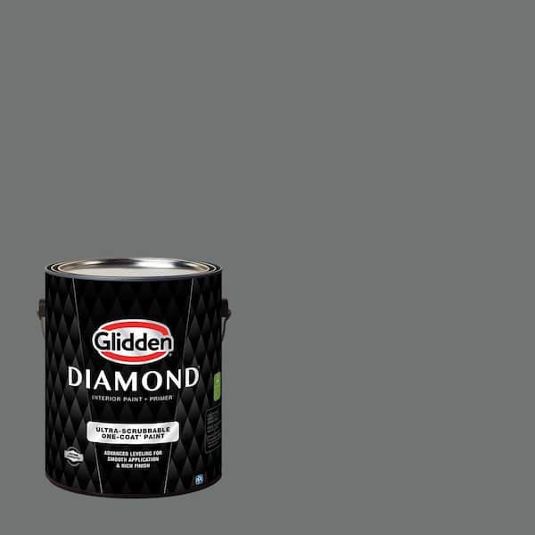 Glidden Diamond 1 gal. PPG0994-7 Pencilpoint Ultra-Flat Interior Paint ...