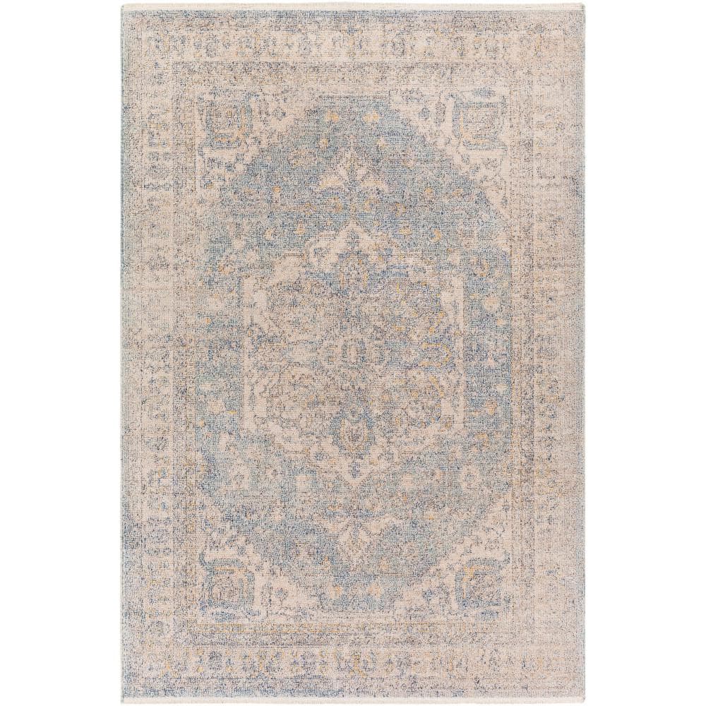 Livabliss Karli Blue 7 ft. x 9 ft. Indoor Area Rug S00161058301 - The ...