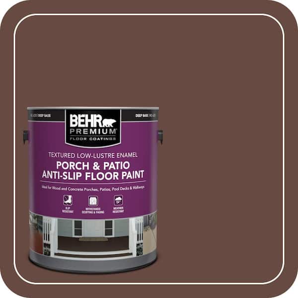 BEHR PREMIUM 1 gal. #SC-117 Russet Textured Low-Lustre Enamel Interior ...