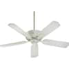 Quorum International Chateaux 52 in. Indoor Studio White Ceiling Fan ...