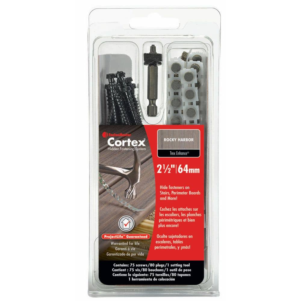 FastenMaster 75-Piece #9 2.5-in. Black Torx Low Profile Collated Cortex ...