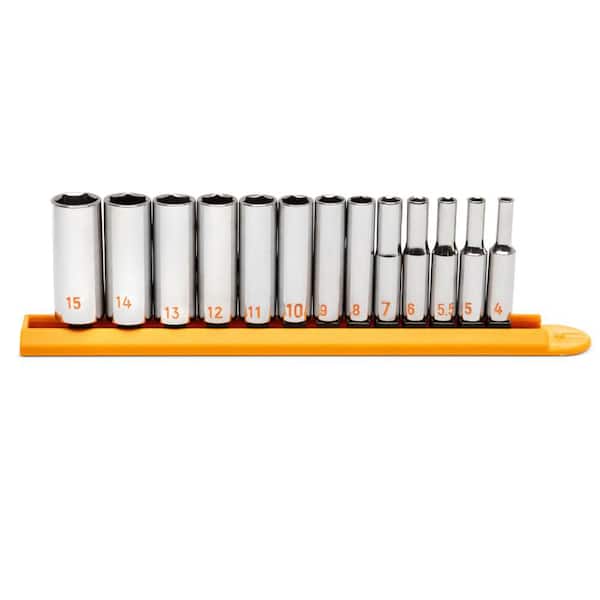 TITAN 13PC METRIC HEX BIT SOCKET SET TIT16124 - The Home Depot