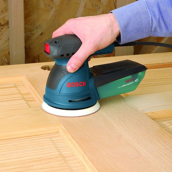 Reviews for Bosch 2.5 Amp 5 in. Corded Variable Speed Random Orbital Sander Polisher Kit with Carrying Bag Pg 4 The Home Depot