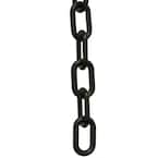 Mr. Chain 1 in. (#4, 25 mm) x 25 ft. Black Plastic Chain 10003-25 - The ...