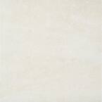 EMSER TILE Potenza Ivory 17.72 in. x 17.72 in. Matte Porcelain Stone ...