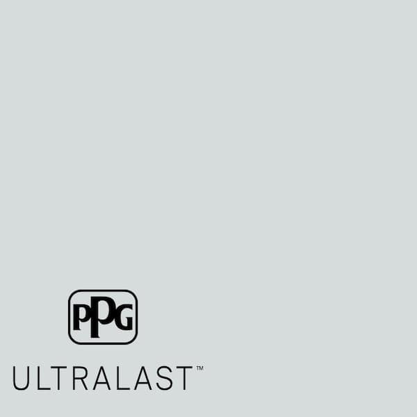 PPG UltraLast 5 gal. #PPG1037-1 Sea Frost Matte Interior Paint and ...