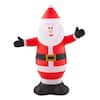 Home Accents Holiday 3.5 ft. Inflatable Santa 117569 - The Home Depot