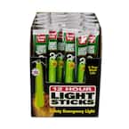 Ready America 12-Hour Safety Light Stick, Green (48-Pack) 27007