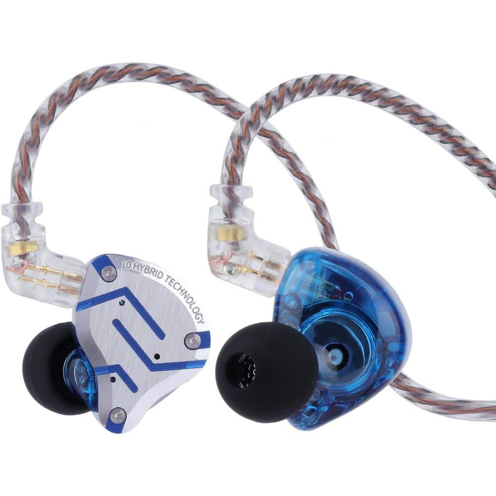Lukyamzn Glare Blue Wired Noise Cancelling Gaming Earbud and In-Ear ...