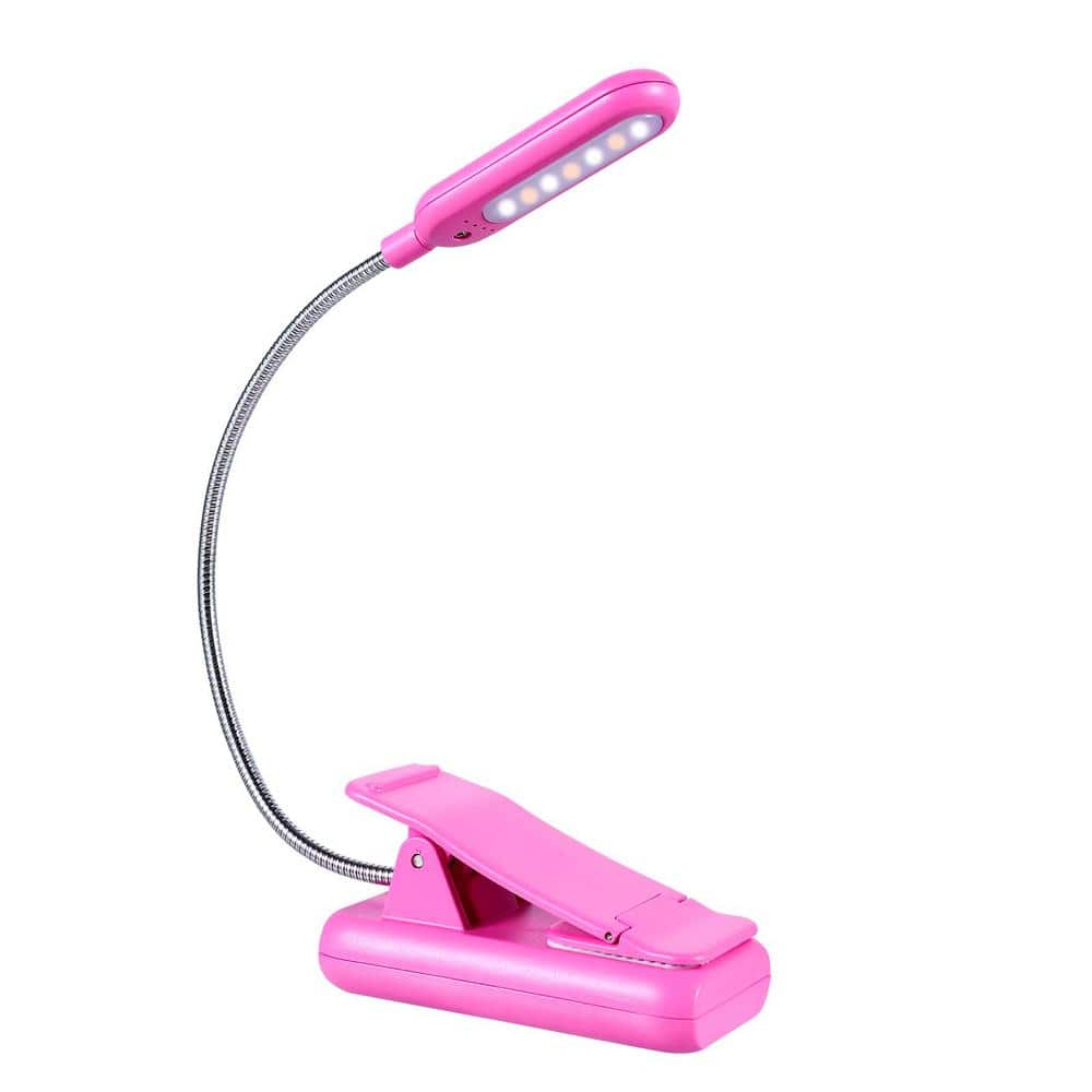 Lukyamzn Classic Clip-On 3.7 Volt 50 Lumen Integrated LED Reading Clamp ...