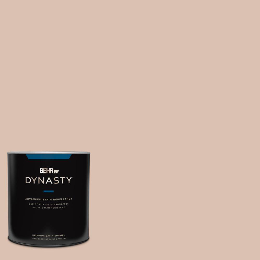 BEHR DYNASTY 1 qt. #S220-2 Artisan Tea Satin Enamel Interior Stain ...