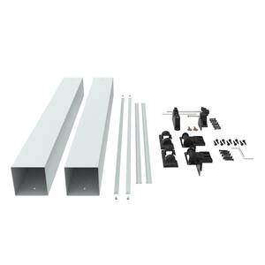 RDI Avalon 36 in. Aluminum Gate Kit in White-73020655 - The Home Depot