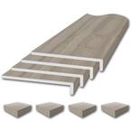 FlexStone Window Sill Trim Kit in Mocha Travertine FLXWTK648R4MT - The ...