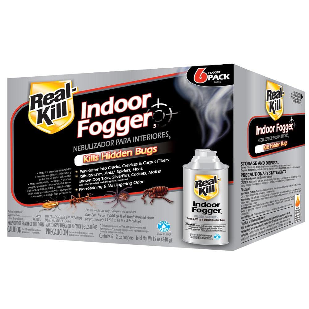 Reviews for Real-Kill Indoor Fogger Insect Killer Aerosol (6-Count) | Pg 4 - The Home Depot