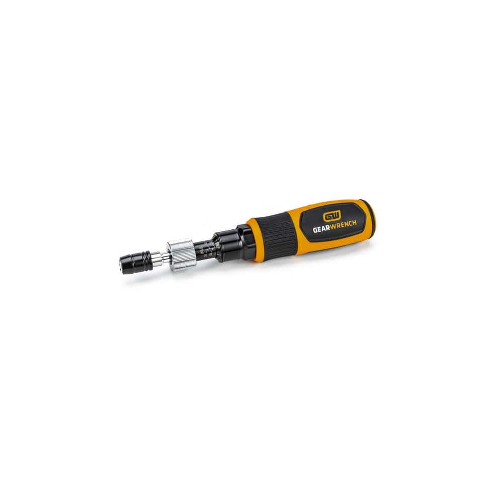 GEARWRENCH 1/4 in. Drive 10-50 in./lbs. Torque Screwdriver 89624 - The ...