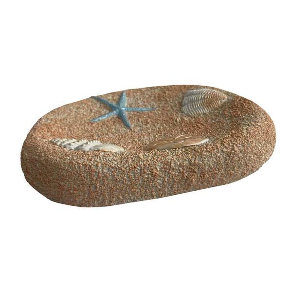 Sweet Home Collection Ocean Star Soap Dish Bathroom Accessory (1 Piece ...
