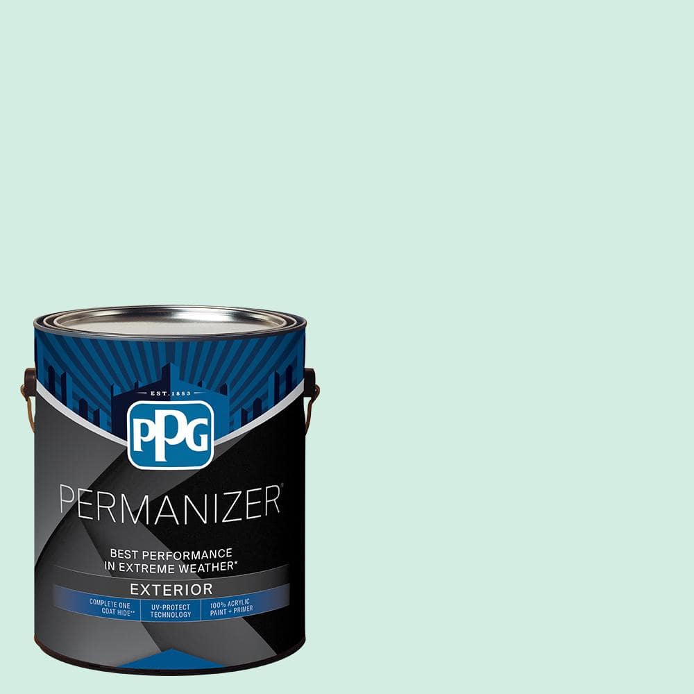PERMANIZER 1 gal. PPG1229-1 Wintergreen Semi-Gloss Exterior Paint ...