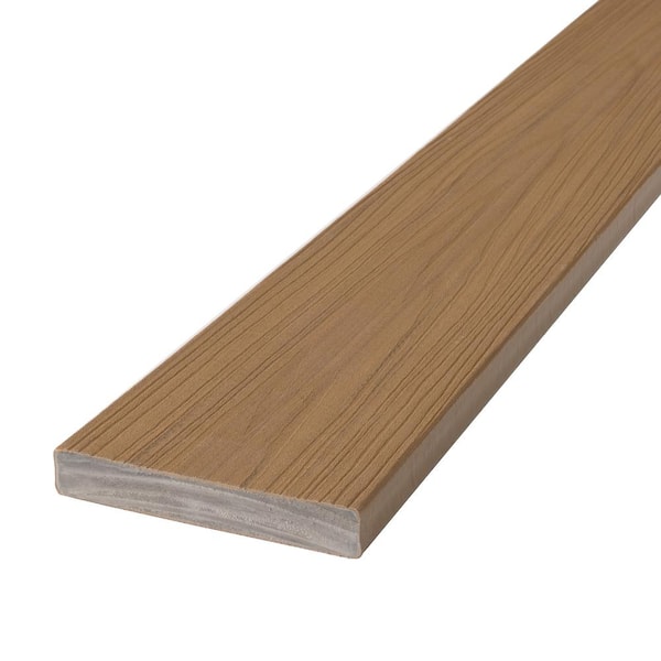 Deckorators Summit 1 in. x 6 in. x 8 ft. Terra Solid Composite Deck Board 90004455 - The Home Depot