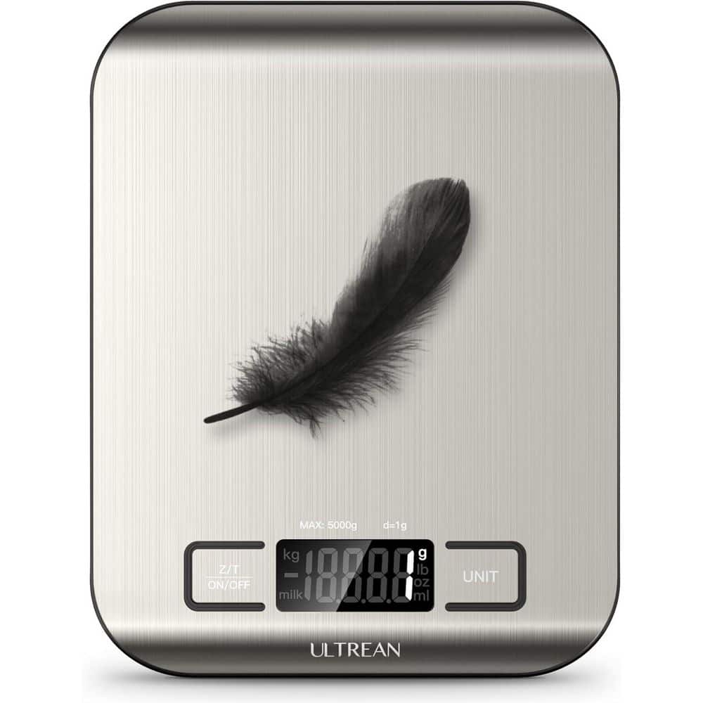 Ultrean 11 lb Capacity Digital Food Scale with Tare Function (Batteries ...