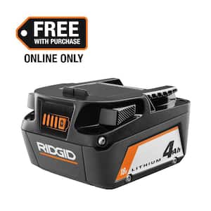 RIDGID 18V Brushless Cordless 18-Gauge 2-1/8 in. Brad Nailer with CLEAN ...