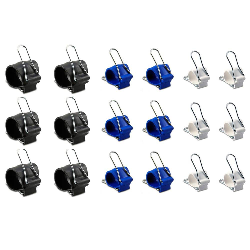 GadgetKlip Bundling Plant, Cord, Cable and Wire Klips (18-Pack) 6 Small ...