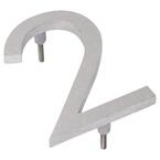 Montague Metal Products 4 in. Brushed Aluminum Floating or Flat Modern ...