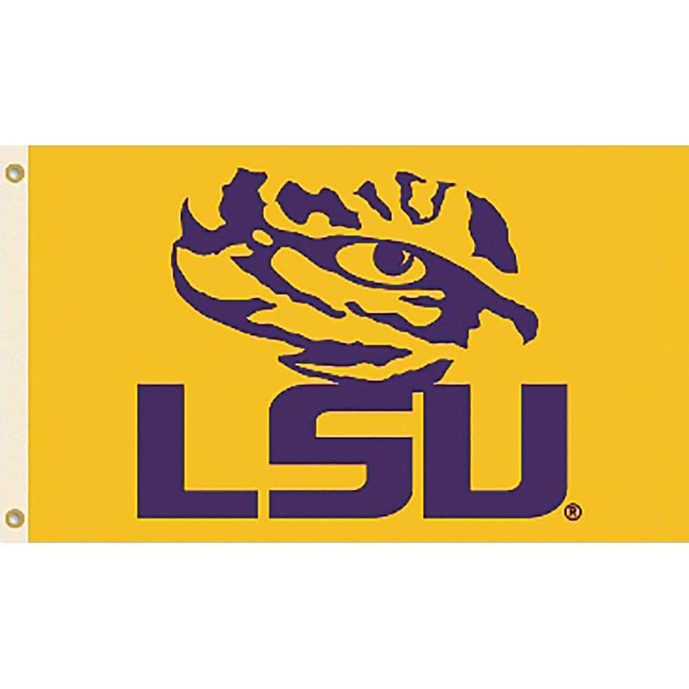 Seasonal Designs NCAA LSU 3 ft. x 5 ft. Collegiate 2-Sided Flag with ...