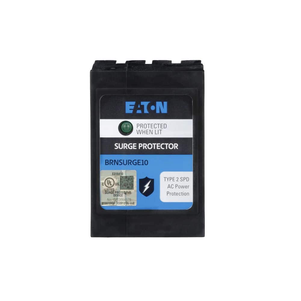 Eaton 20kA BR 2-Pole Pigtail Neutral Whole Home Surge Protection Device ...