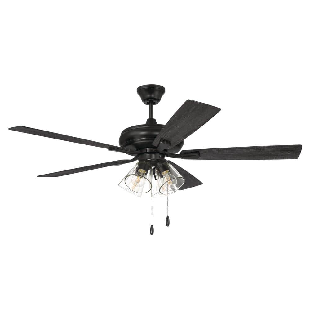 Reviews for CRAFTMADE Eos Clear 4 Light 52 in. Indoor Dual Mount Flat ...