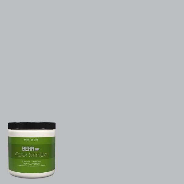BEHR PREMIUM PLUS 8 oz. #N530-3 High Speed Access Semi-Gloss Interior ...
