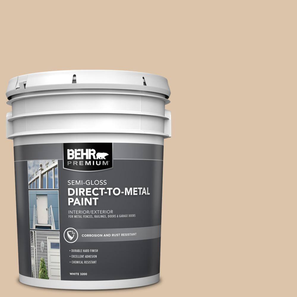 BEHR PREMIUM 5 gal. #PPU4-08 Plateau Semi-Gloss Direct to Metal ...