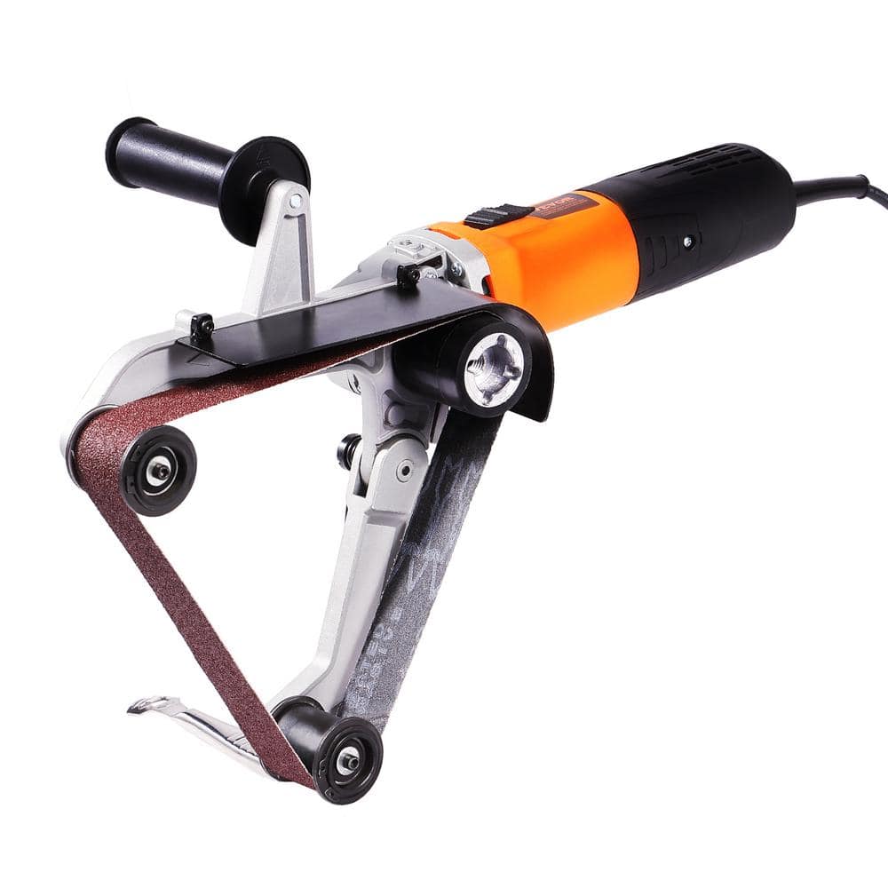 VEVOR Pipe Tube Polisher Grinder 1100-Watt Corded Belt Sander 6 Speeds ...