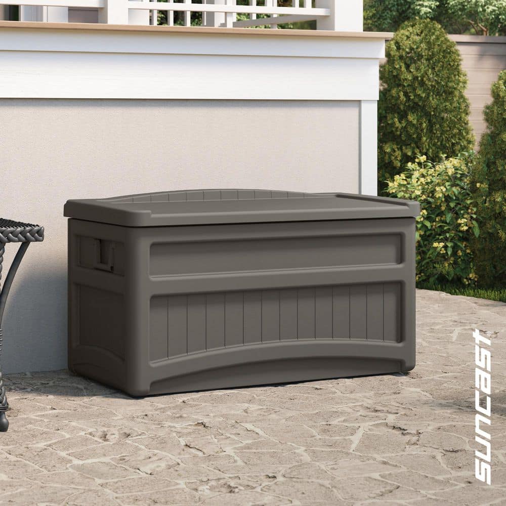 Reviews for Suncast 73 Gal. Stoney Plastic Resin Deck Box | Pg 1 - The ...