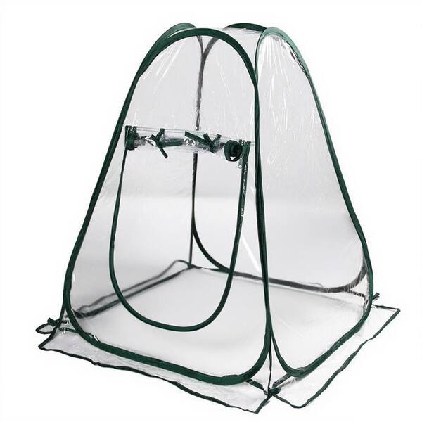 31.5 in. Pop Up PVC Greenhouse Cover for Cold Frost Protector PVC276315 ...