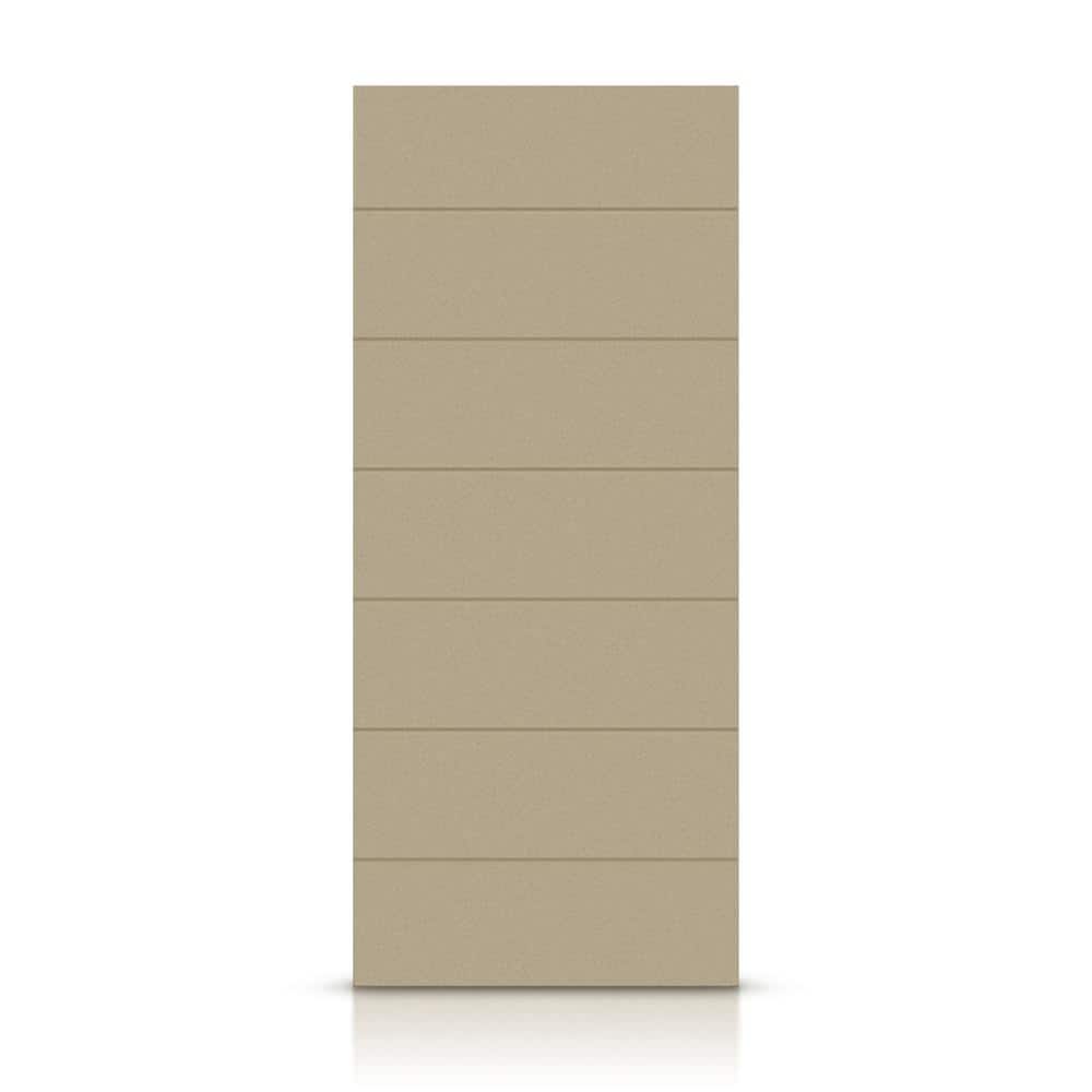 CALHOME 30 in. x 80 in. Hollow Core Unfinished Composite MDF Interior ...